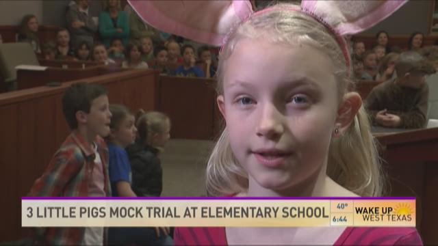 Elementary School Holds ‘Three Little Pigs' Mock Trial | myfoxzone.com